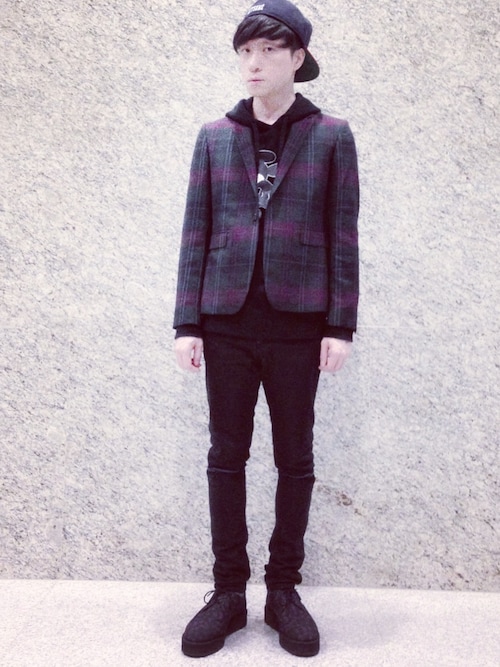 Edward Liao｜LAD MUSICIANの休閒西裝を使ったコーディネート - WEAR