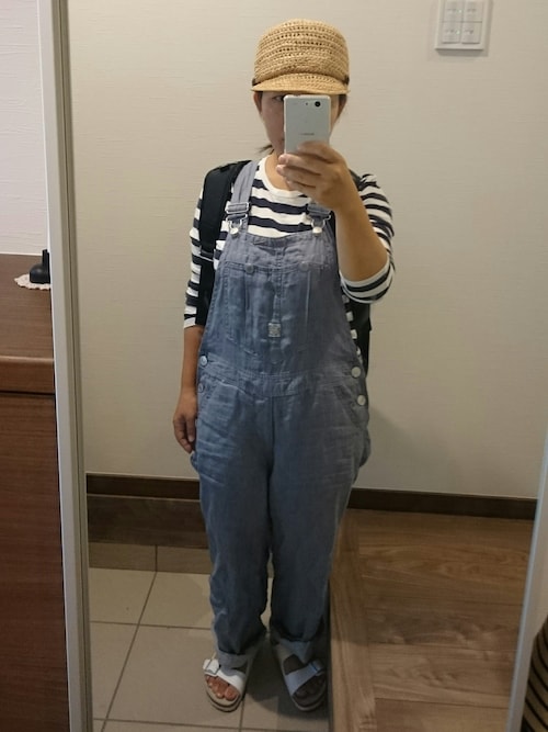 さだきち｜cafetyのオールインワン・サロペットを使ったコーディネート - WEAR