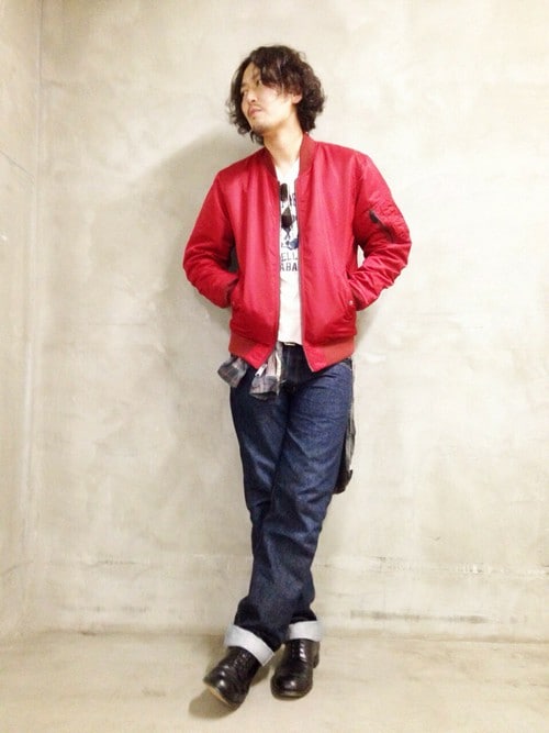 Mr.nakamura｜AVIREXのMA-1を使ったコーディネート - WEAR