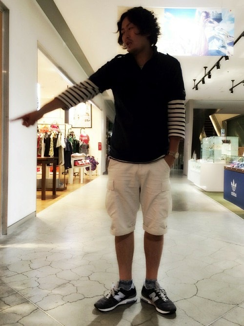 Mr.nakamura｜AVIREXのポロシャツを使ったコーディネート - WEAR