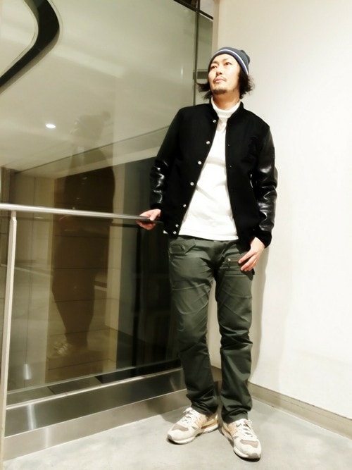 Mr.nakamura｜AVIREXのスタジャンを使ったコーディネート - WEAR