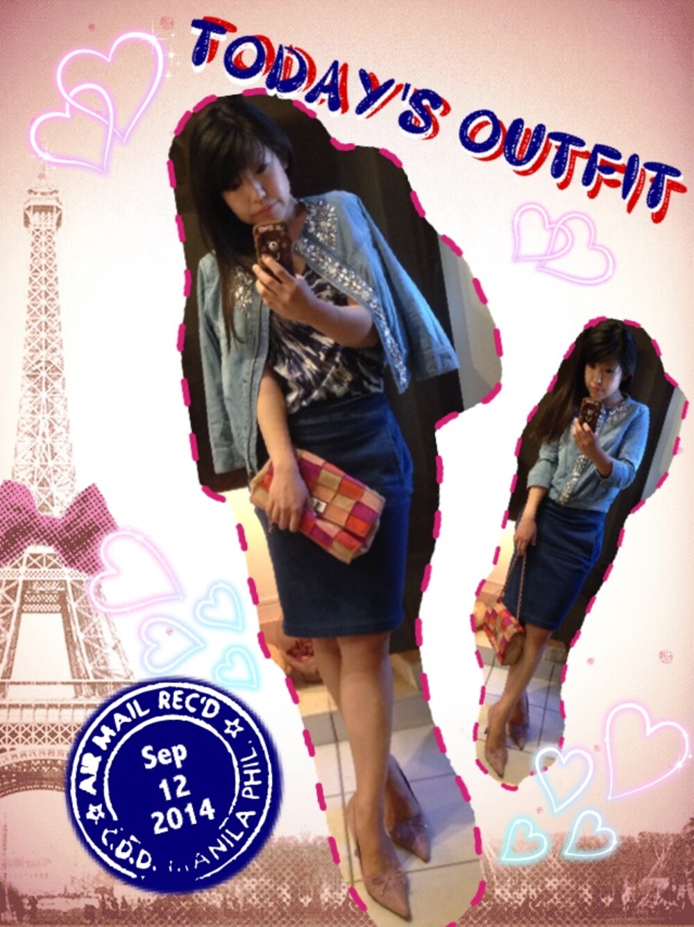 moca｜CHANELのクラッチバッグを使ったコーディネート - WEAR