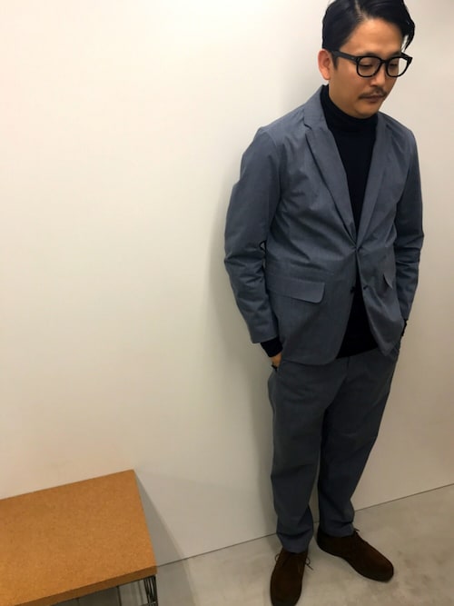 hayao_m(DESCENTE STAFF)｜DESCENTEのテーラードジャケットを使ったコーディネート - WEAR