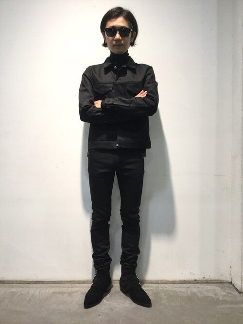 一政(MIDWEST TOKYO MEN)｜JOHN LAWRENCE SULLIVANのデニムジャケットを使ったコーディネート - WEAR