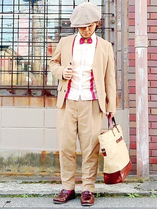 KENT BREAD HAT ｜INDUSTRIAL DESIGNのキャスケットを使ったコーディネート - WEAR