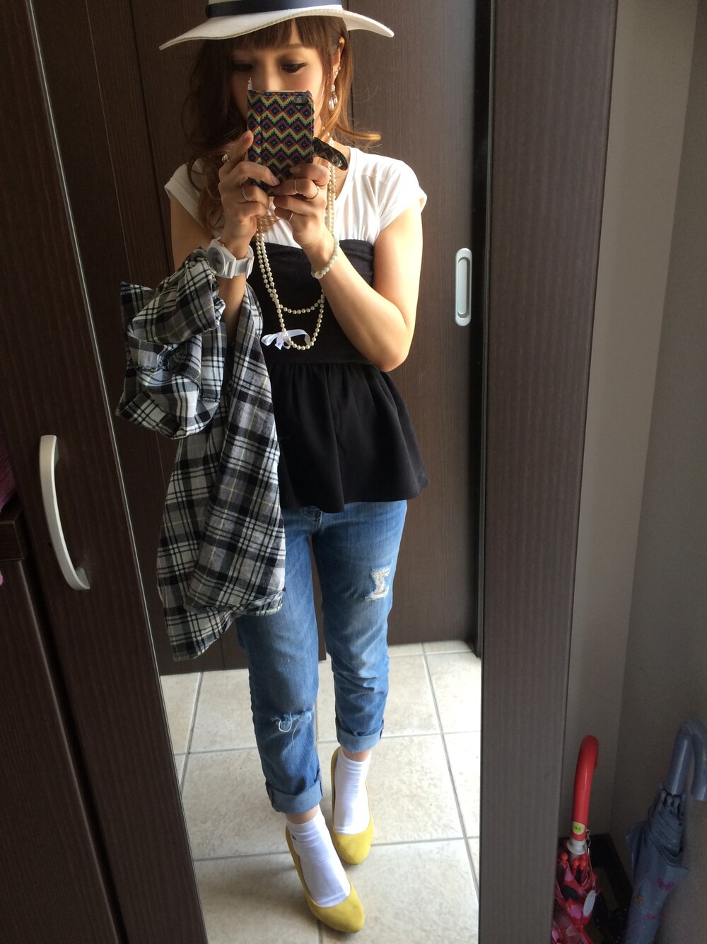 kiiie☺︎｜H&Mのチューブトップを使ったコーディネート - WEAR