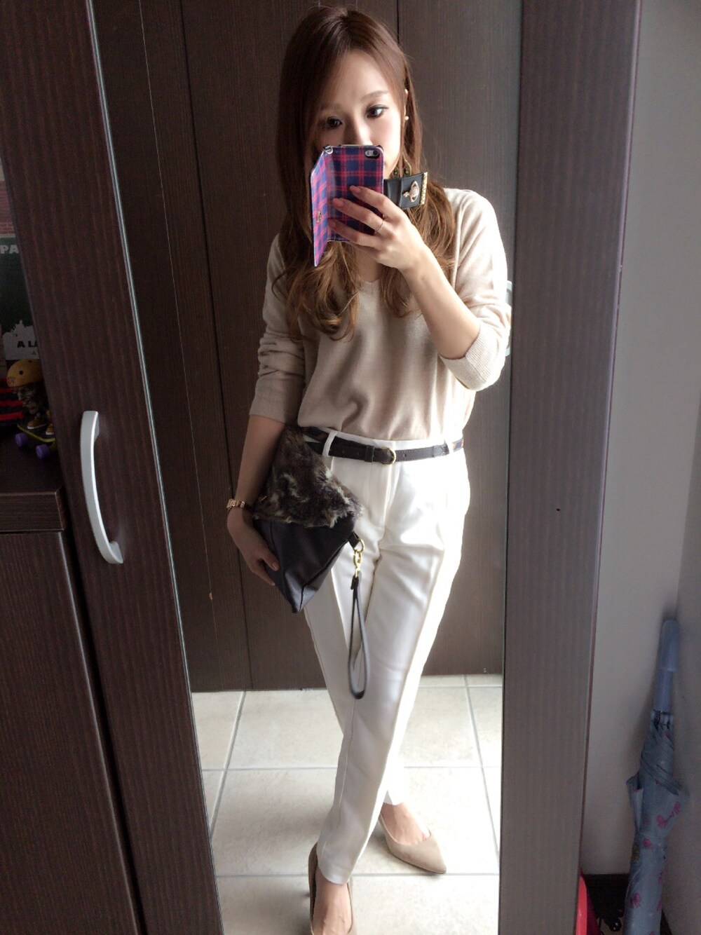 kiiie☺︎｜GUのベルトを使ったコーディネート - WEAR