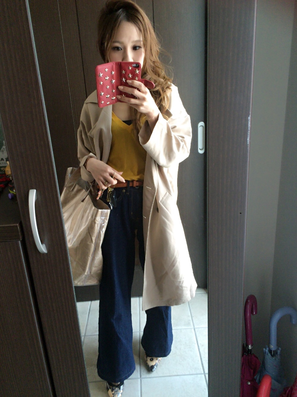 kiiie☺︎｜earth music&ecologyのトレンチコートを使ったコーディネート - WEAR