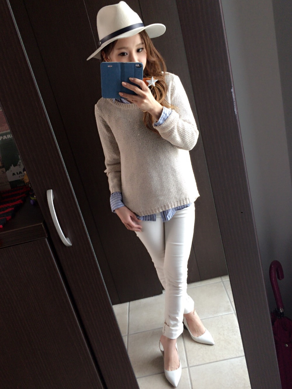 kiiie☺︎｜YEVSのハットを使ったコーディネート - WEAR