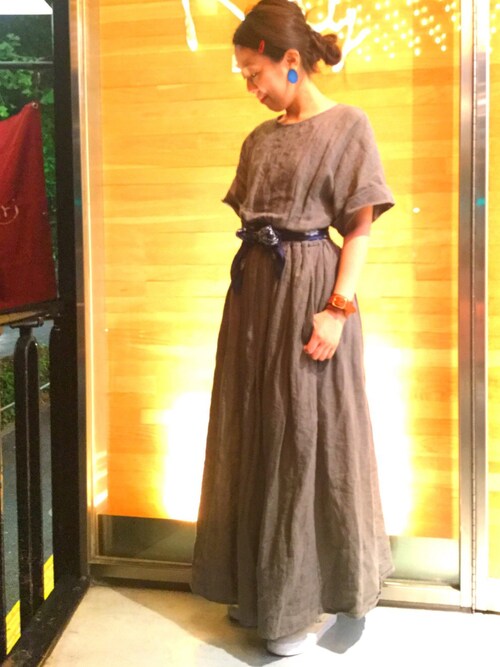 Aileen｜Ray BEAMSのワンピースを使ったコーディネート - WEAR