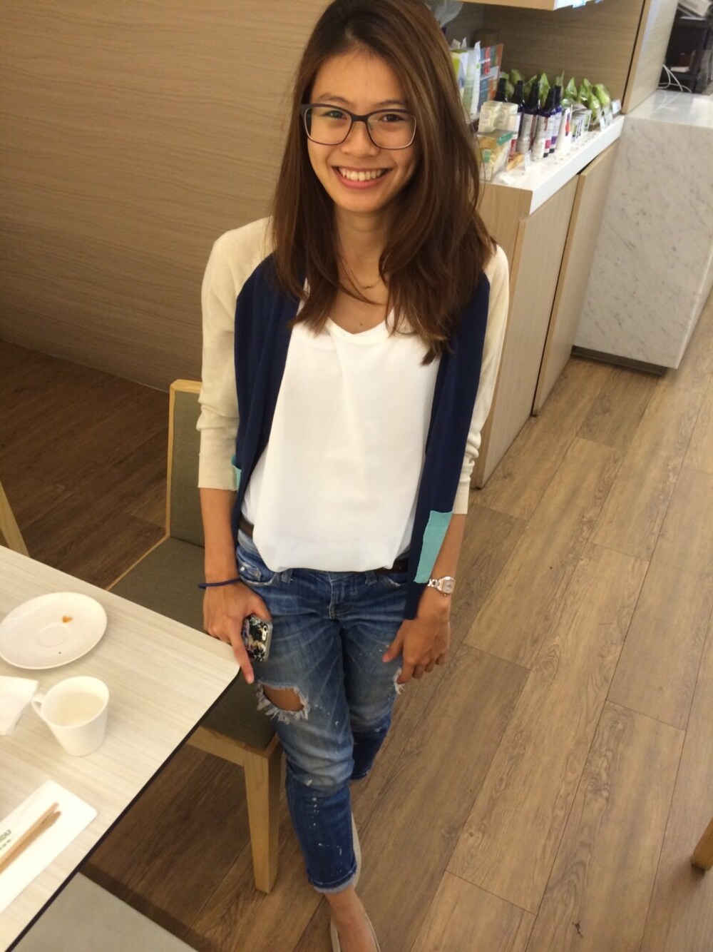 Zoe Huang｜GLOBAL WORKのバレエシューズを使ったコーディネート - WEAR