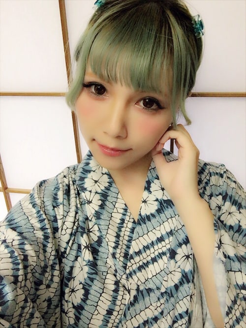 MiRichan_42歳｜温泉の浴衣の浴衣を使ったコーディネート - WEAR