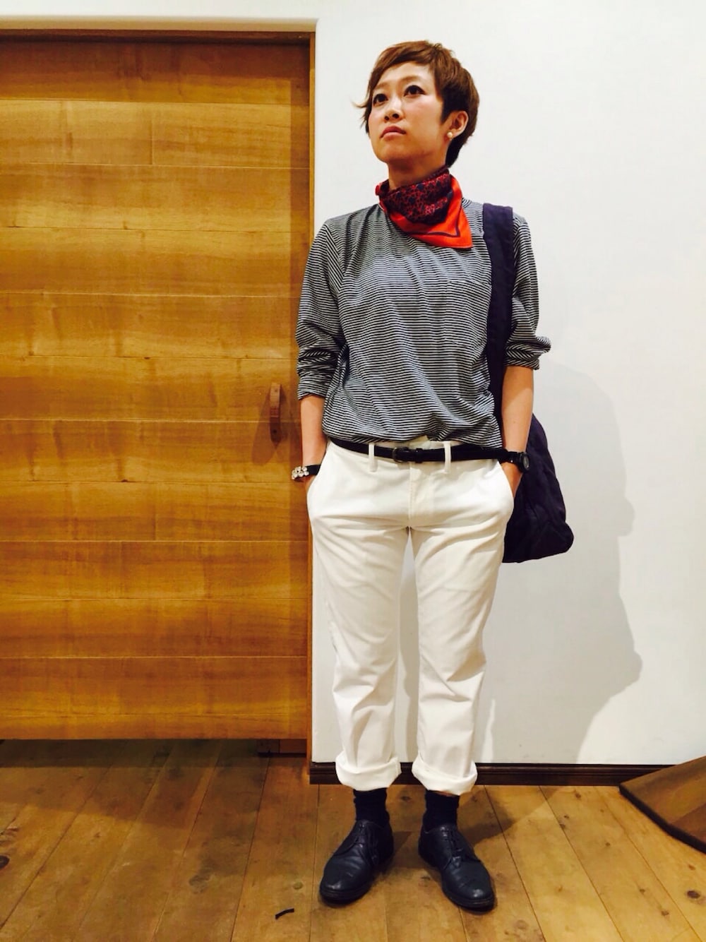 nakaji(45R 東京ミッドタウン)｜45RのTシャツ/カットソーを使ったコーディネート - WEAR